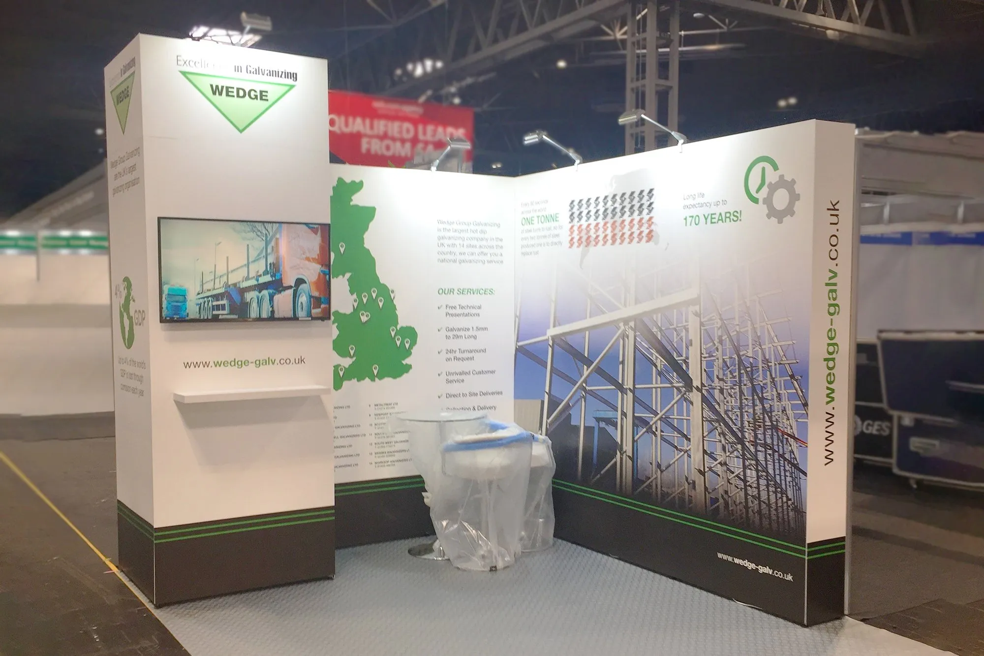 Case Study - Wedge Group Galvanizing | Marsden Exhibitions