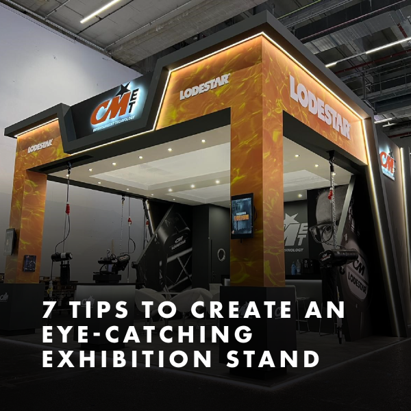 7 Tips To Create An Eye-catching Exhibition Stand | Marsden Exhibitions